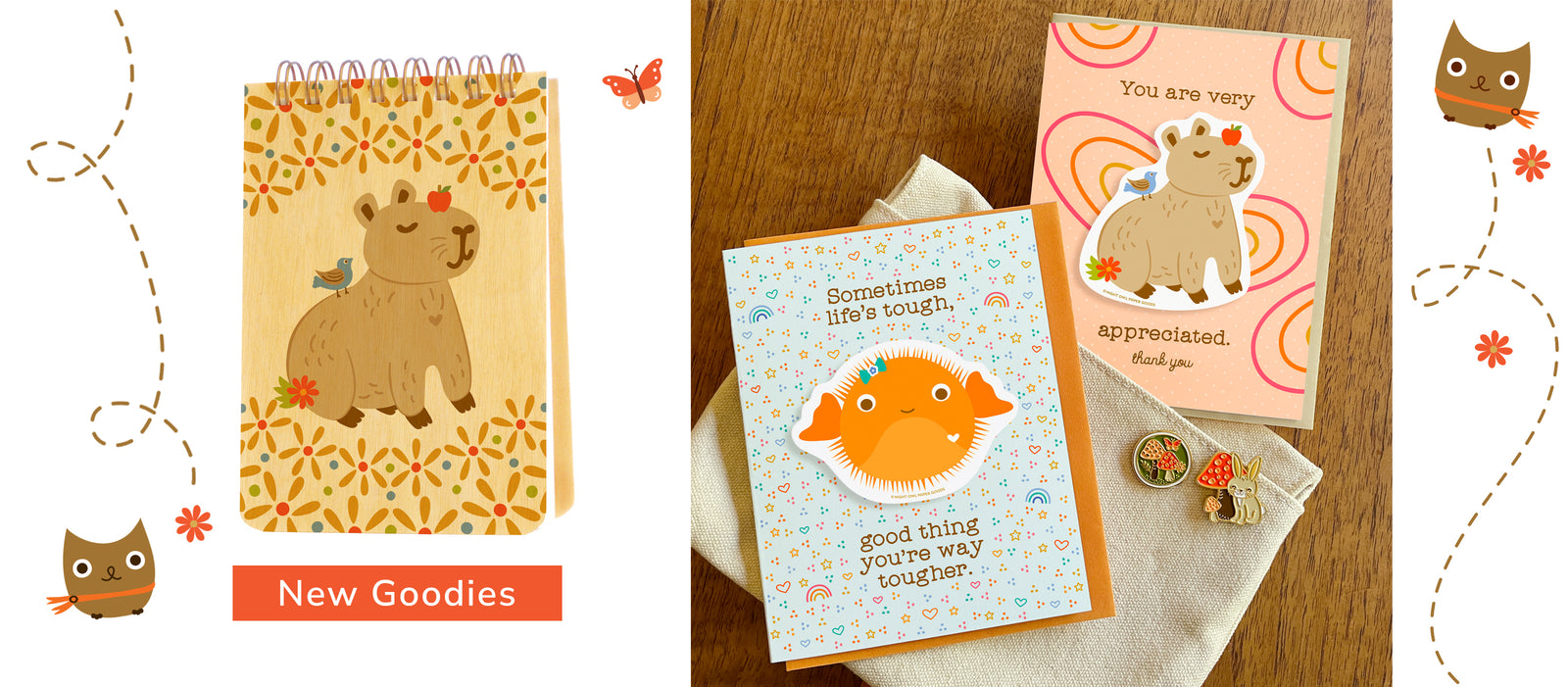 Night Owl Paper Goods | Cheerful Greeting Cards, Enamel Pins & Gifts