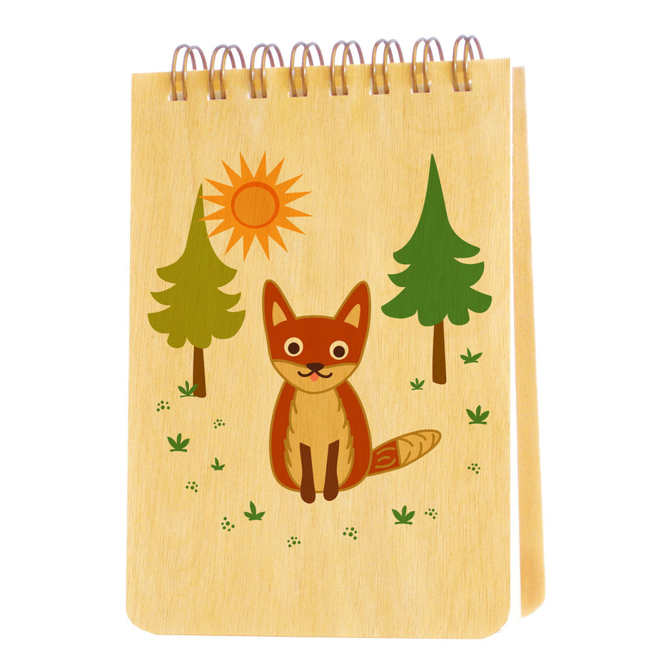 Mini Notepads with Real Wood Covers | Night Owl Paper Goods