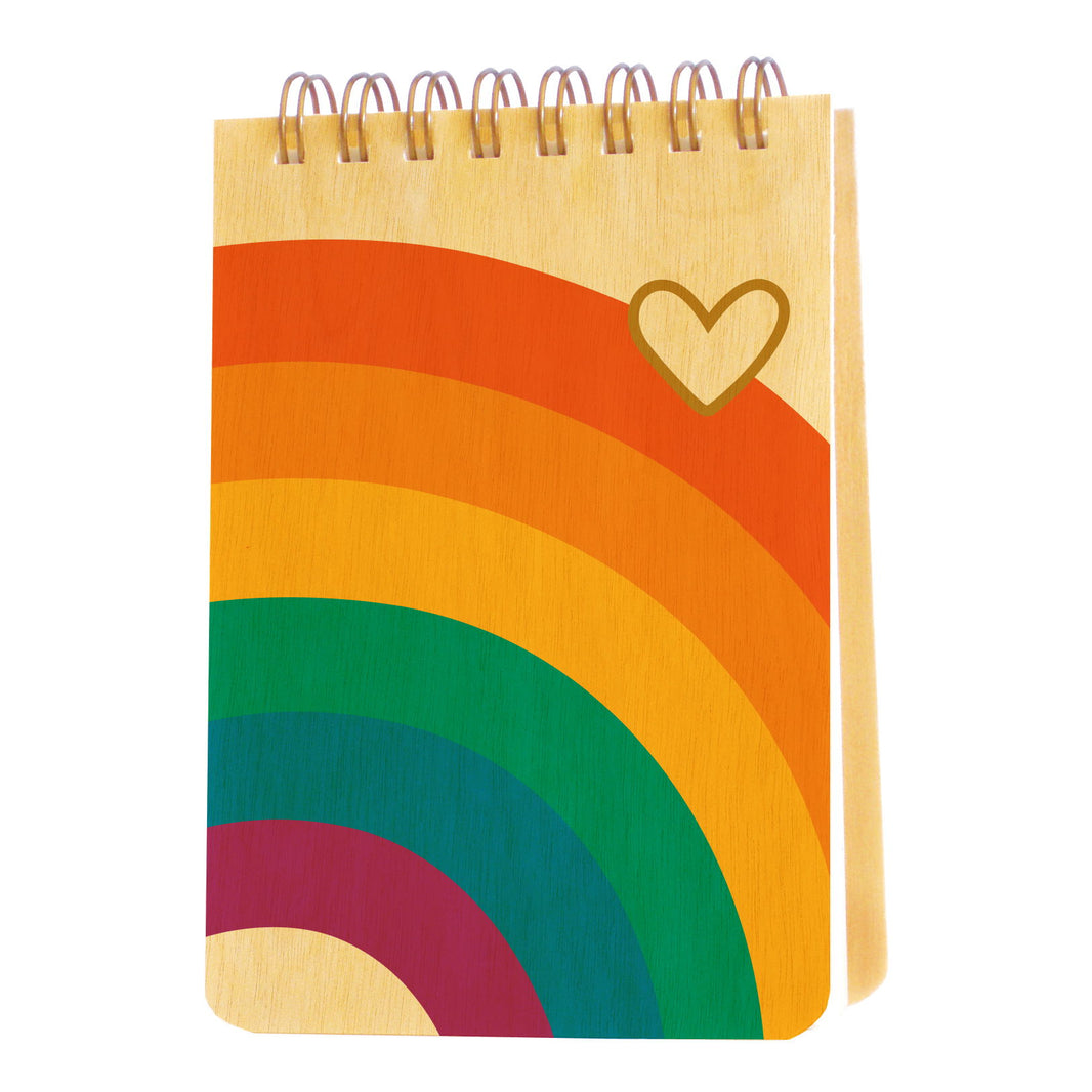 Mini Notepads with Real Wood Covers | Night Owl Paper Goods